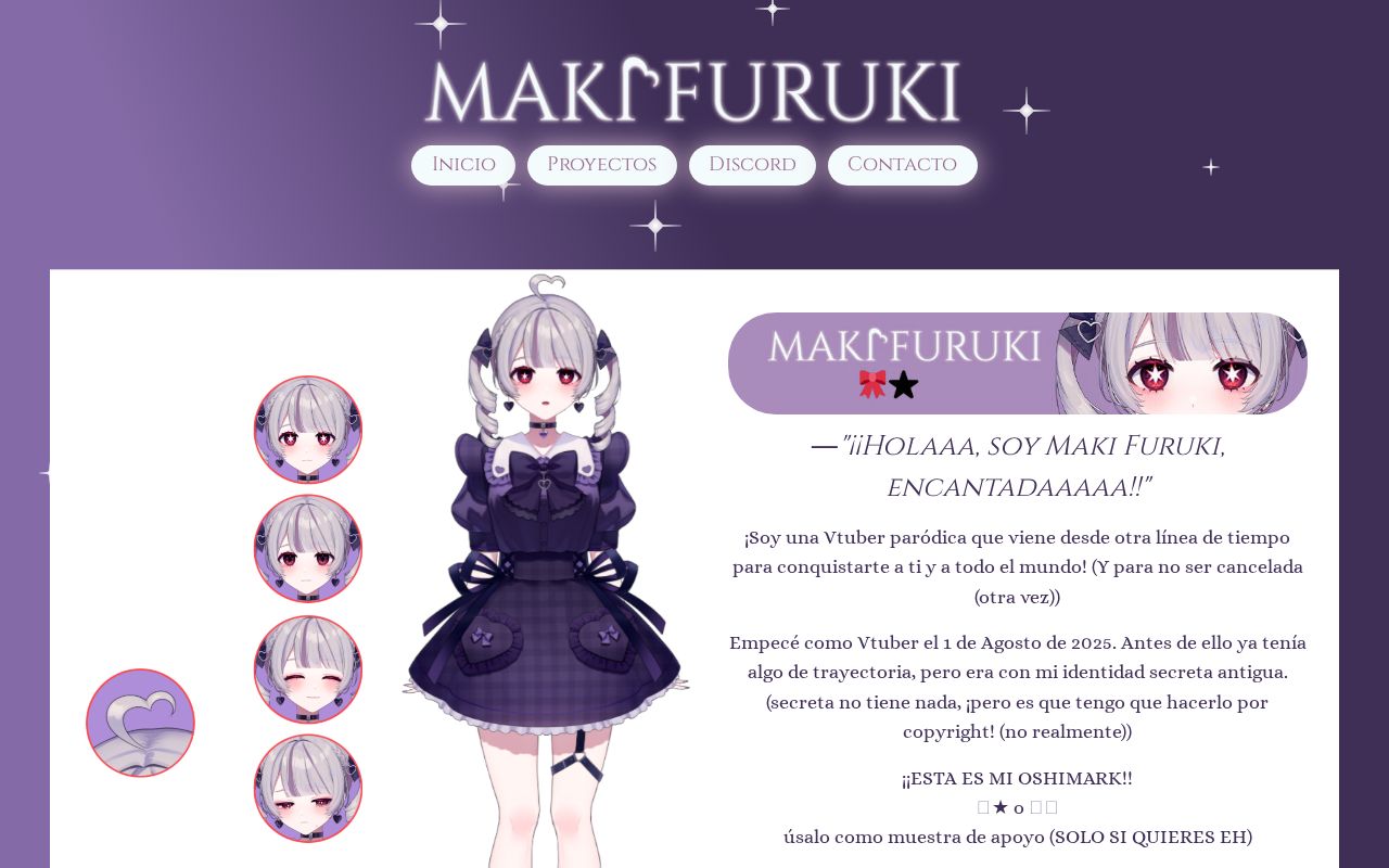 Maki Furuki Website